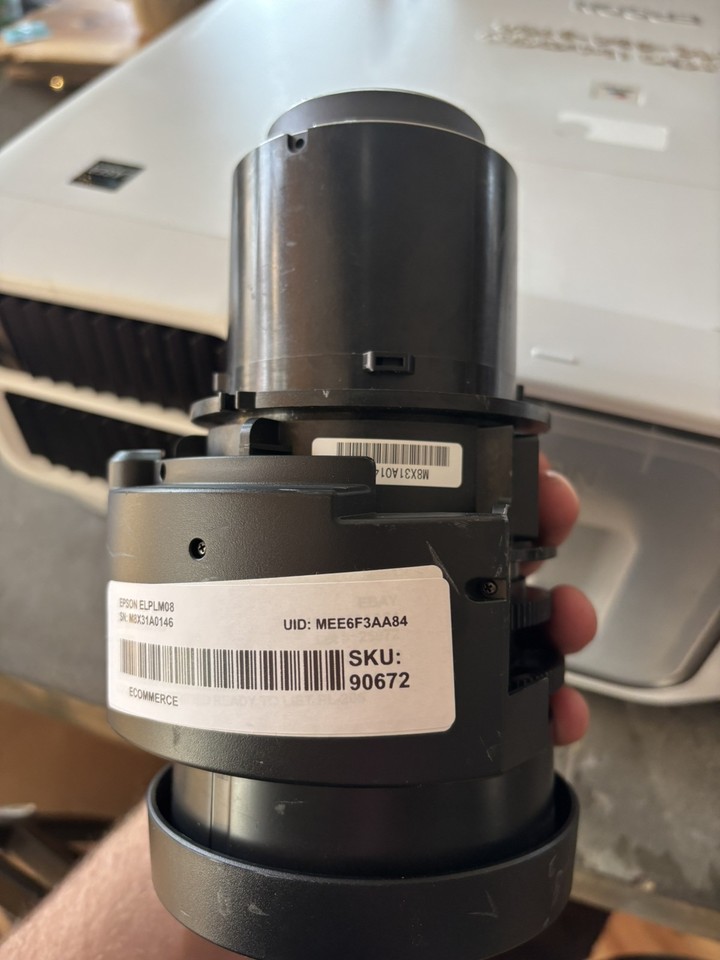 4KEpson Pro L1300U 8000 Lumens Laser Projector with Lens Shifting, Zoom ...