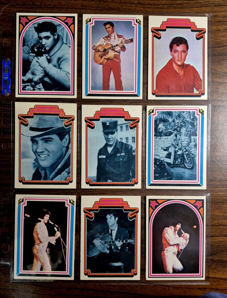 1978 Elvis Boxcar 53 Card Lot | eBay