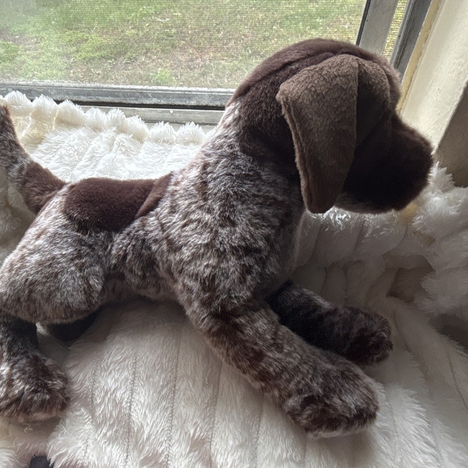 douglas bass pro german pointer,soft,cuddly,comes with,dog plush ...