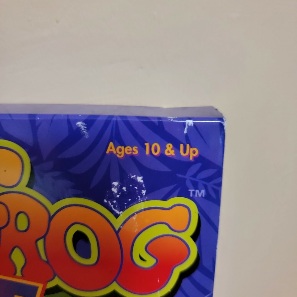 NEW Vintage 1997 "Jumpin Frog Jumble" Frog Puzzle Challenge DaMert Top ...