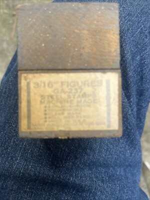 Blue Point GA-237 3/16" Figures Steel Stamps Machine Made Made in the ...