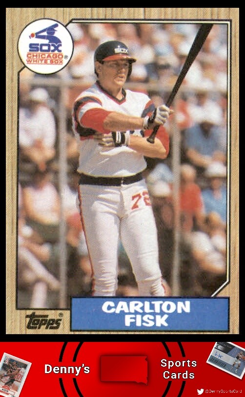 1987 Topps #756 Carlton Fisk Chicago White Sox Baseball Card | eBay