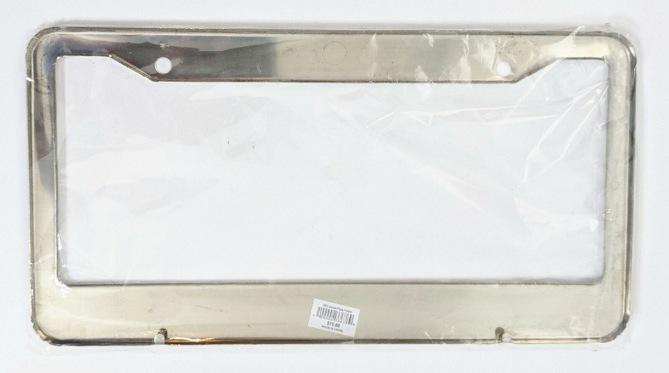 Houston Rockets Chrome Metal License Plate Frame Tag Cover Basketball ...