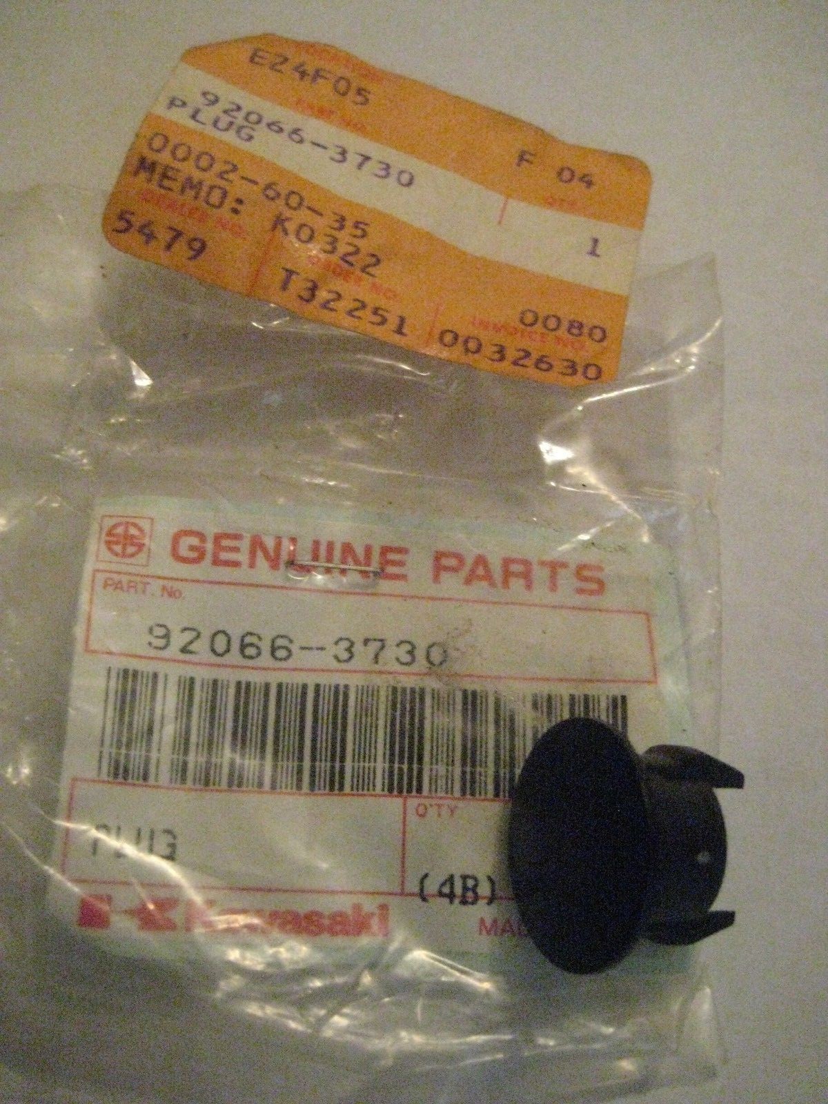 Kawasaki NOS 92066-3730 Plug JF JF650 TS Jet Ski for sale online | eBay