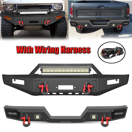 Aaiwa For 1989-1995 Toyota Pickup Front or Rear Bumper w/ LED Light and ...