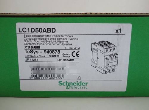 Fst LC1D50ABD LC1-D50ABD DC24V NEW in box Schneider Contactor free ...