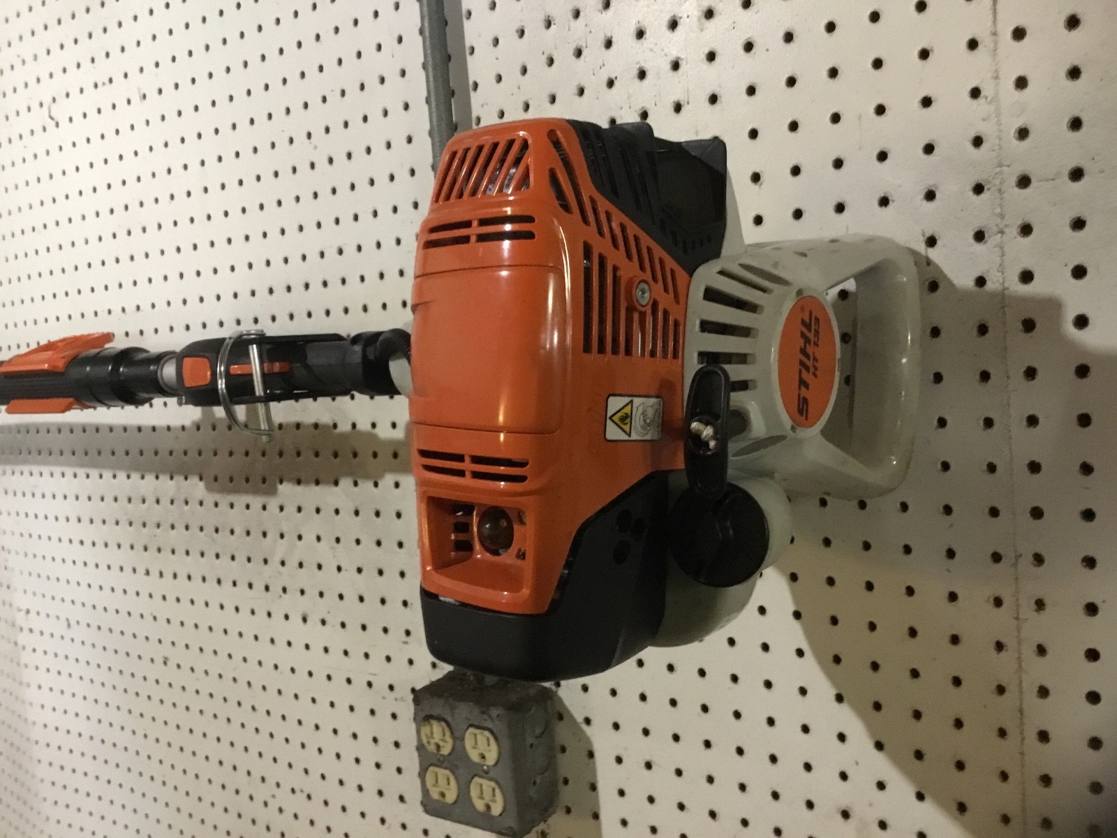 Racks for Stihl POLE SAW ONLY For Enclosed Trailer Wall Mount Holder ...