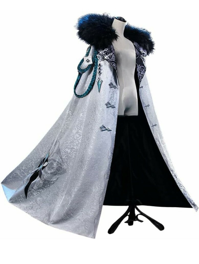 Genshin Impact Fatui Harbinger Cosplay Cloak The Capt… - Gem