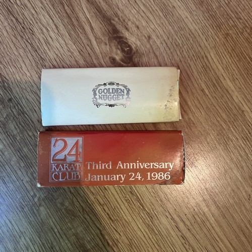 2 Rare Las Vegas Golden Nugget Match Books 1986 Karat Club 1984 New ...