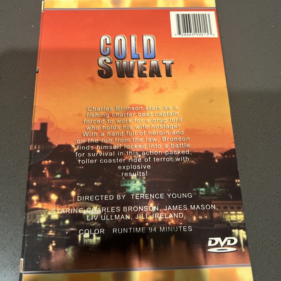 Cold Sweat (DVD, Cardboard Sleeve) NEW Charles Bronson | eBay