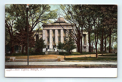 Postcard UDB Raleigh North Carolina State Capitol Historic District ...