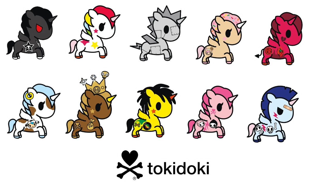 Tokidoki Unicorno Cartoon