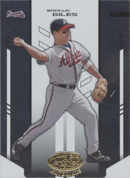 2004 Leaf Certified Materials - Marcus Giles #129 for sale online | eBay