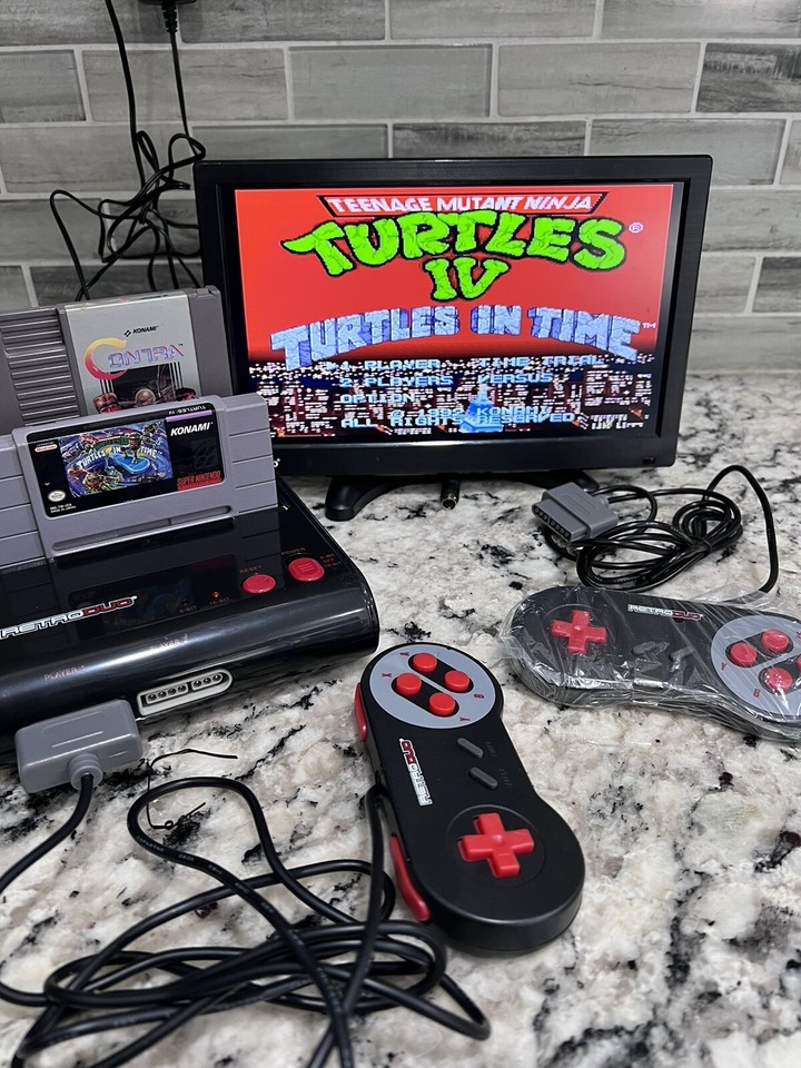Retro-Bit Retro Duo 2-in-1 Console System for NES and Super NES Tested ...
