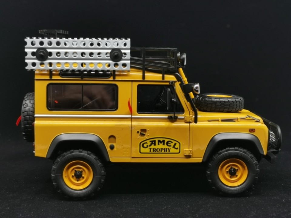 Almost Real 1/18 Diecast Cars Land Rover 90 Camel Trophy Bomeo 1985 ...