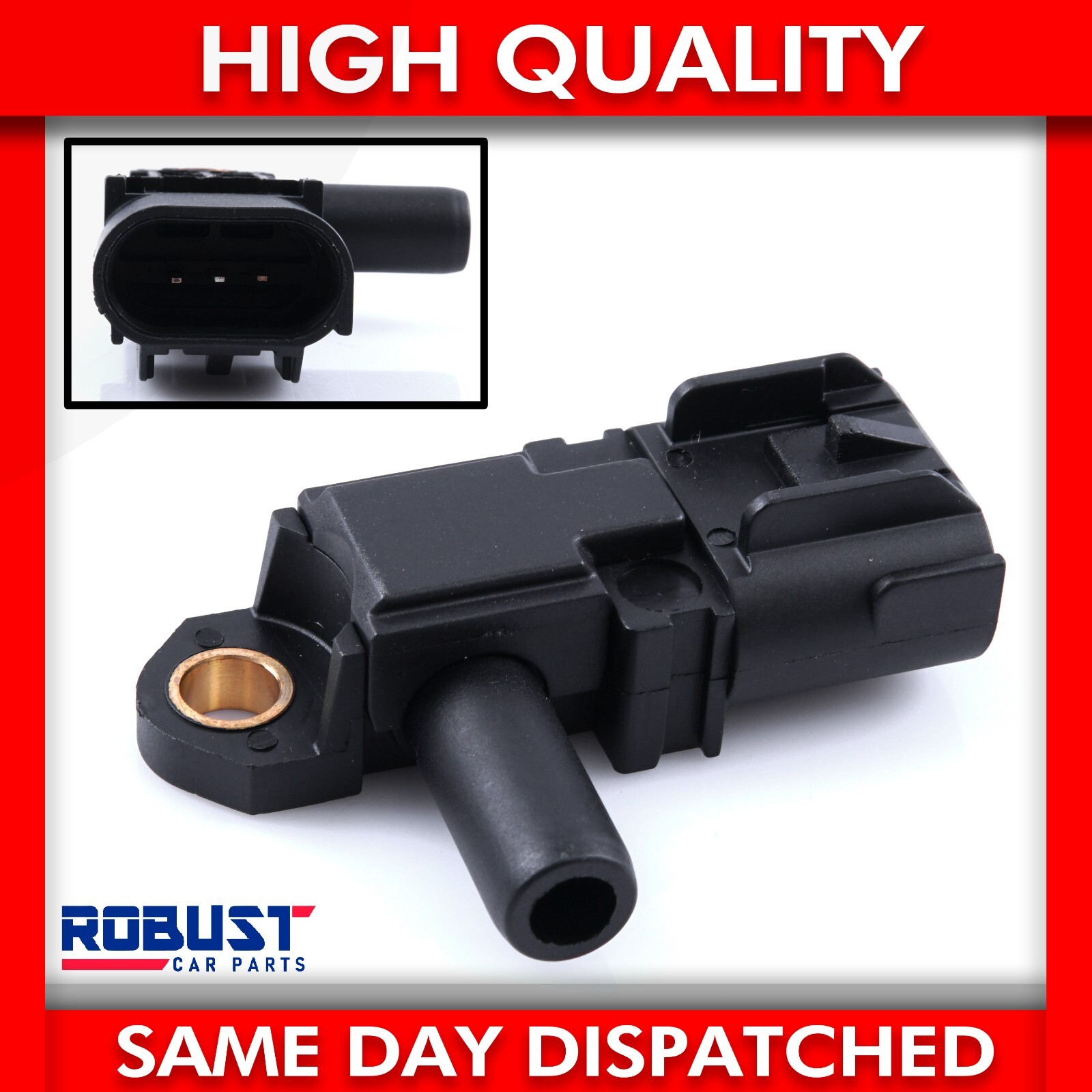 EXHAUST PRESSURE DPF SENSOR 2.0 ECOBLUE FOR FORD TRANSIT MK8 CUSTOM 2.2 ...