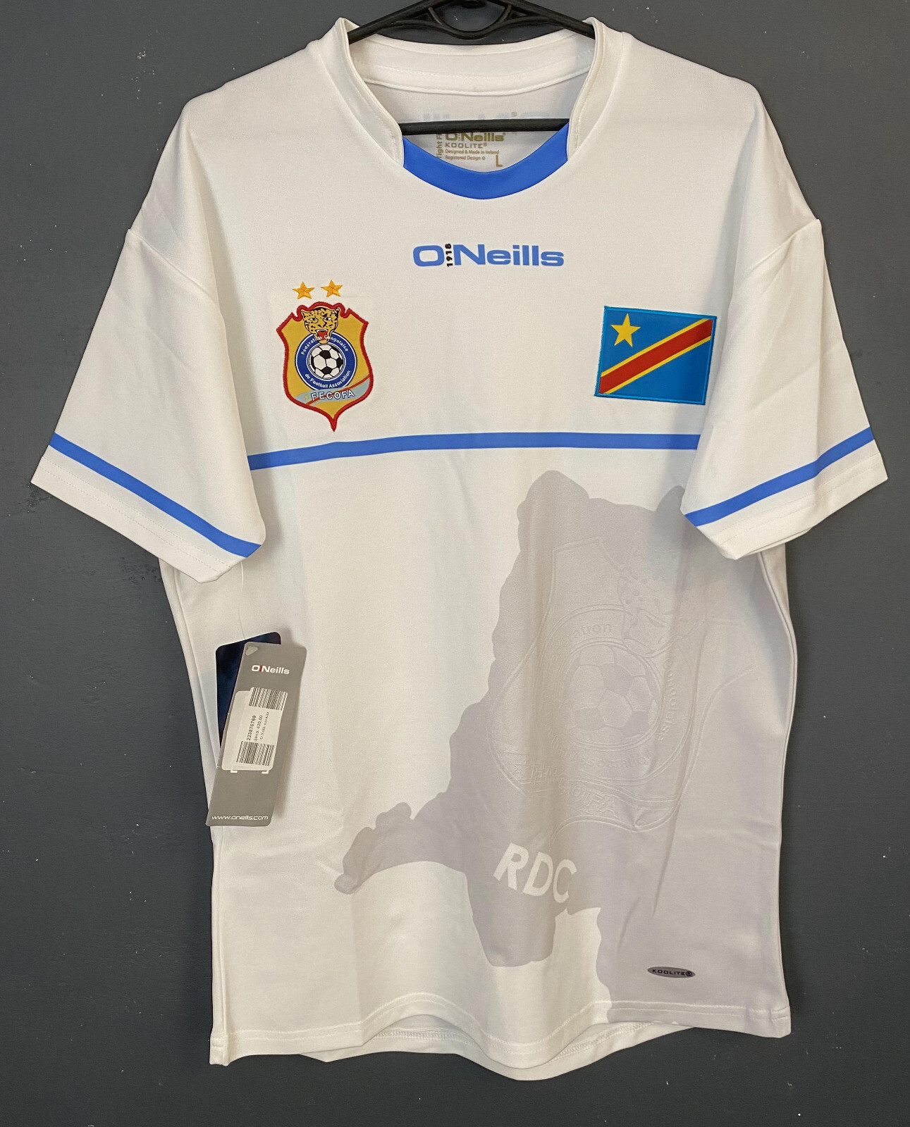 MEN'S RUGBY UNOIN DC CONGO DEMOCRATIC REPUBLIC OF CONGOLAISE SHIRT ...