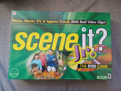 SCENE IT? JR. DVD Trivia Board/ DVD Game (2004) By MATTEL Brand New ...