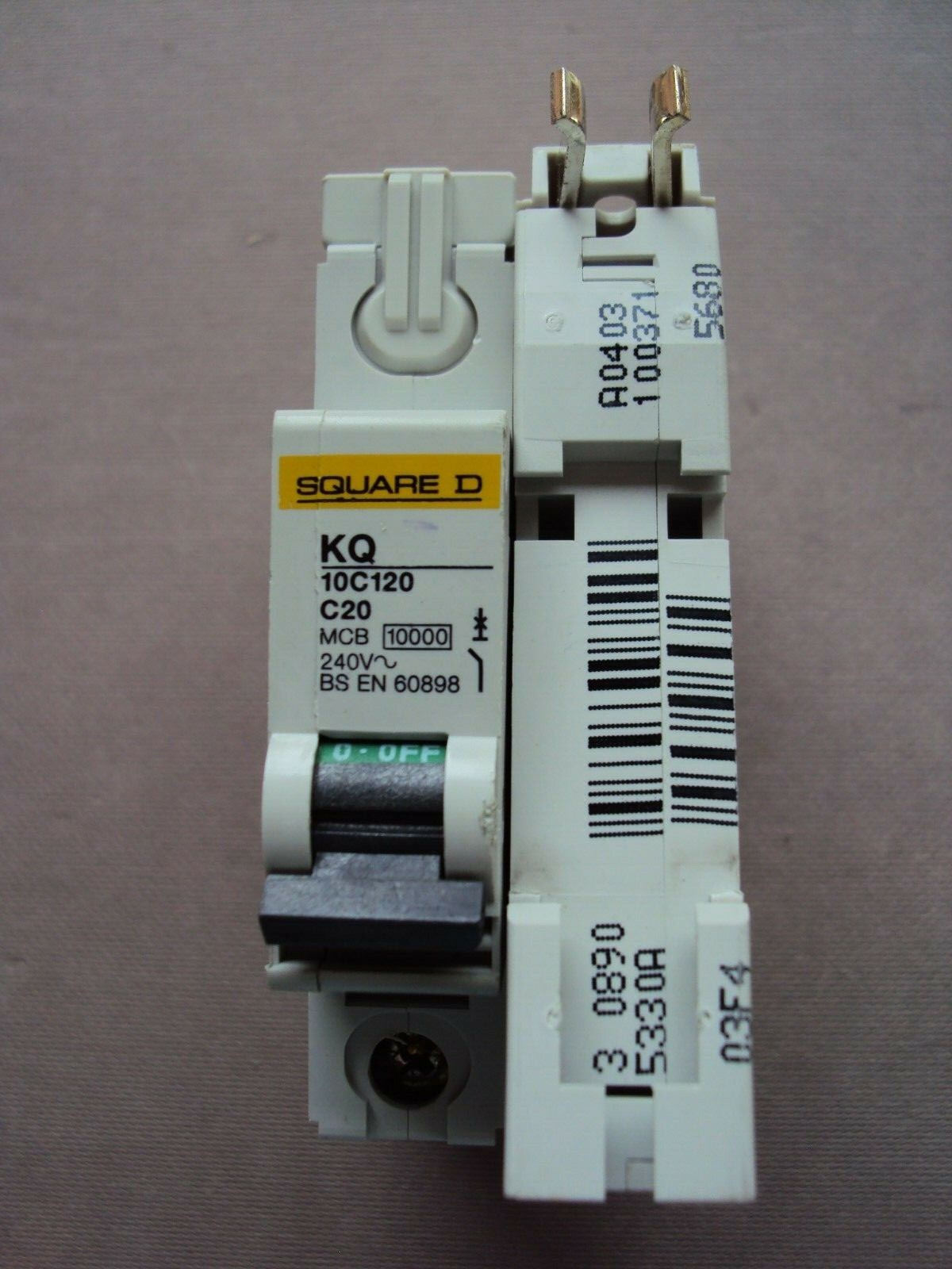 SQUARE D KQ MCB 3 6 10 16 20 25 32 50 AMP 10000 10kA QUICKLINE TYPE B C ...
