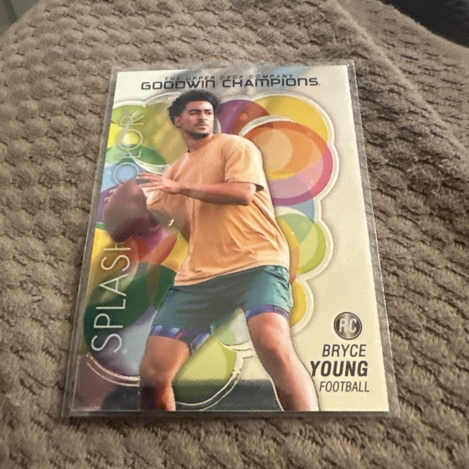 2023 Upper Deck Goodwin Champions Bryce Young Splash of Color Platinum ...
