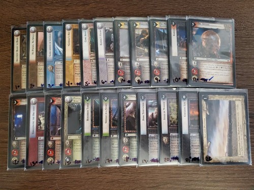 Lord of the Rings TCG Complete Sets - *YOU PICK Sets 1 - 12* - LOTR TCG ...