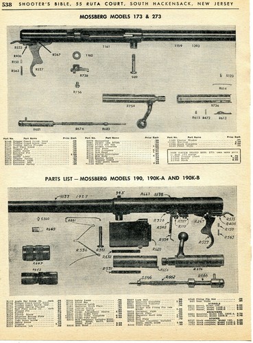 1963 Print Ad of Mossberg Model 173 273 190 190K-A & 190K-B Shotgun ...