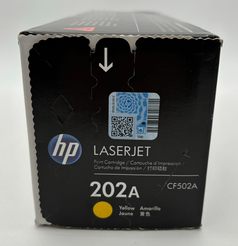 HP 202A LaserJet Toner Cartridge - Yellow (CF502A) - EXPIRED 11/2020 | eBay