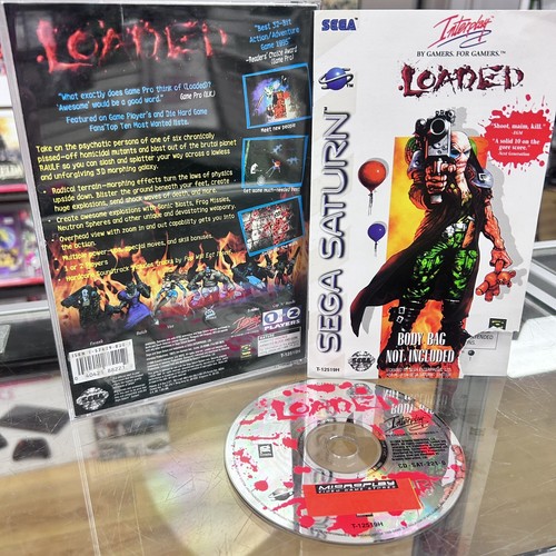 Loaded (Sega Saturn, 1996)PRE-OWNED Complete And Tested! Clean! Read ...