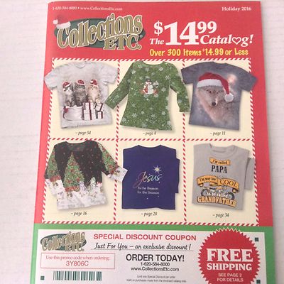 Collections Etc Catalog Holiday 2016 051817nonrh2 | eBay