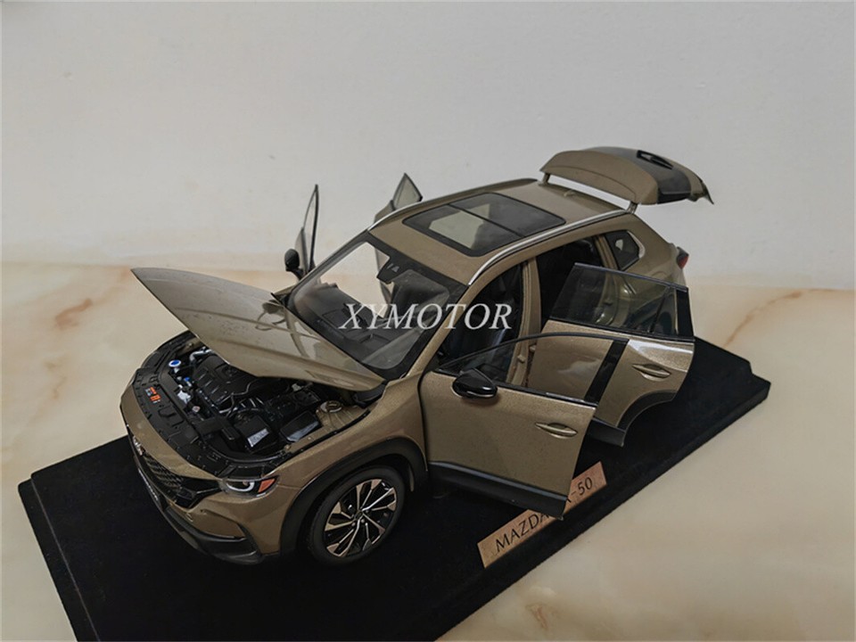1:18 Mazda CX-50 CX50 2023 SUV Diecast Model Car Zircon Sand Color ...