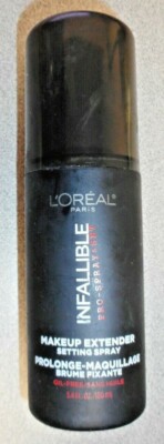 LOREAL INFALLIBLE PRO SPRAY & SET MAKEUP EXTENDER SETTING SPRAY 3.4fl ...