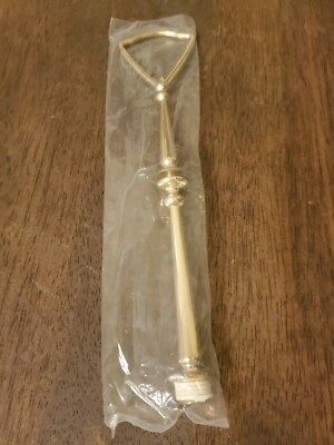 Serving Platter Tidbit Tray Plate Handle Gold Tone Hardware New | eBay