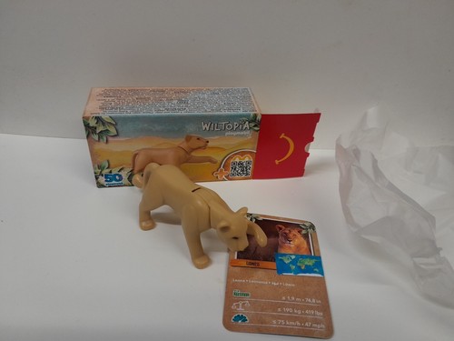 MCDONALD'S HAPPY MEAL 2024 PLAYMOBIL LEONESSA LIONESS WILTOPIA MCDO | eBay