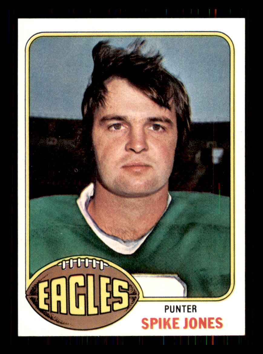 1976 Football Topps Spike Jones Philadelphia Eagles #221 1 | eBay