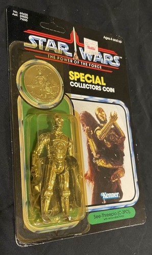 STAR WARS POTF C-3PO REMOVABLE LIMBS COIN LAST 17 MOC 92 BACK | eBay