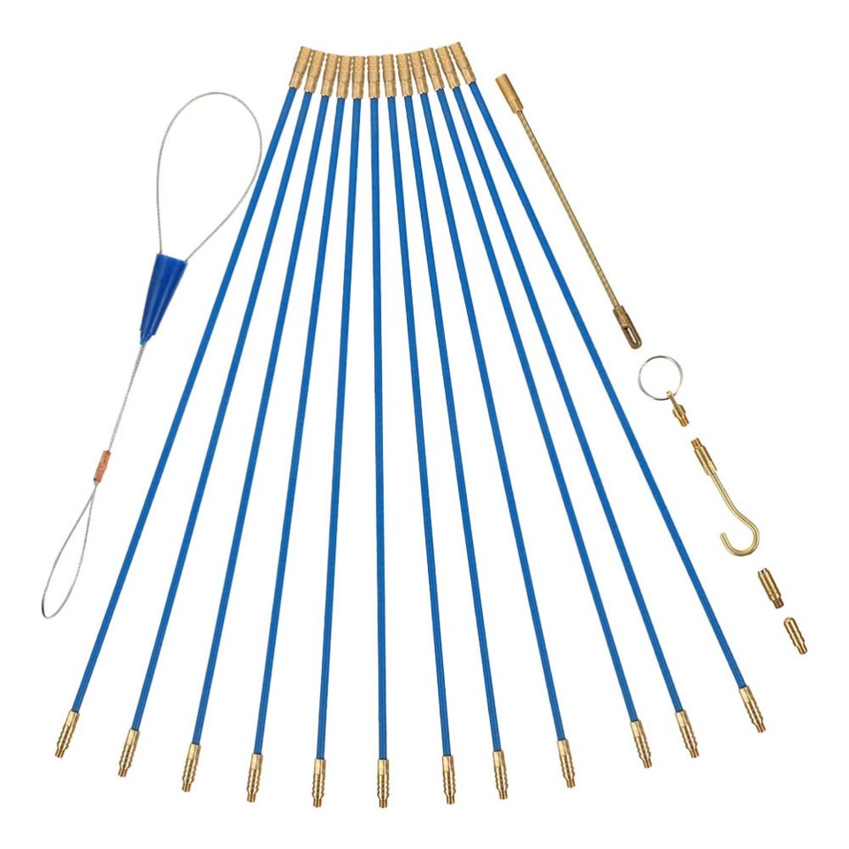 Wall Cable Set Fibreglass Rod Wire Pulling Attachments Fiberglass Rods ...