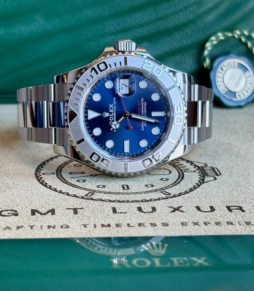 Rolex Yacht-Master 40 “Captain America” COMPLETE SET 126622 | eBay