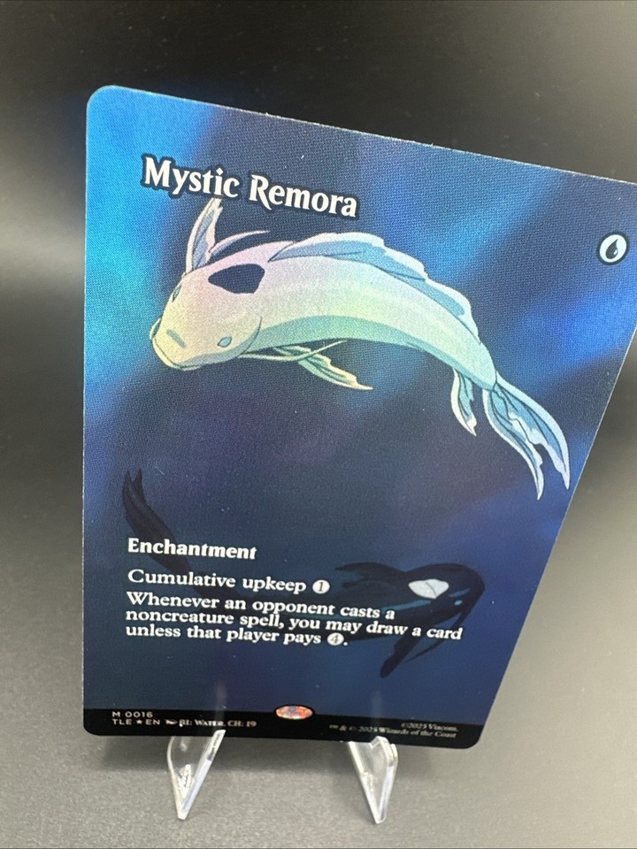 Mystic Remora (Borderless Foil) Mythic MTG Avatar Eternal 0016 RARE ...