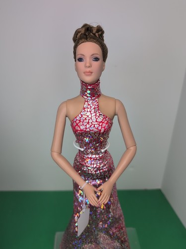 16” OOAK Tonner Doll Tyler Wentworth Repaint Enhanced Makeup Brunette ...