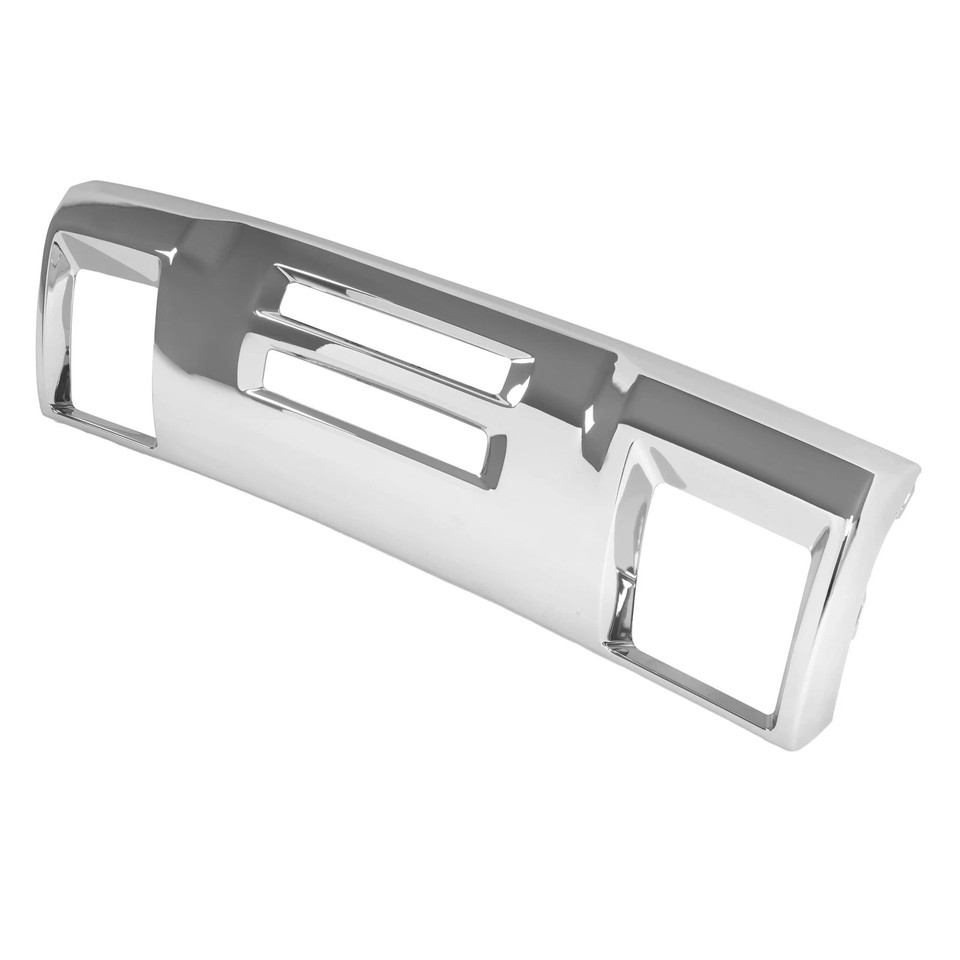 Black&Chrome Front Bumper Valance composite For 2015-2020 GMC Canyon w ...