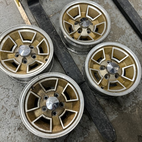 Oldsmobile 14x6 Wheels Cutlass Supreme Optional Aluminum Wheels Rims 79 ...