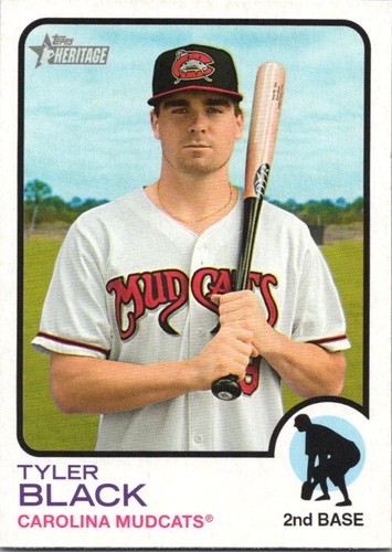 2022 Topps Heritage Minor League #136 Tyler Black | eBay