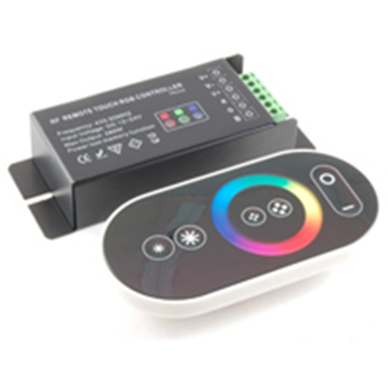 NTE Electronics 69-RTC1 REMOTE CONTROL DIMMER RGB LED STRIPS W/RECEIVER ...