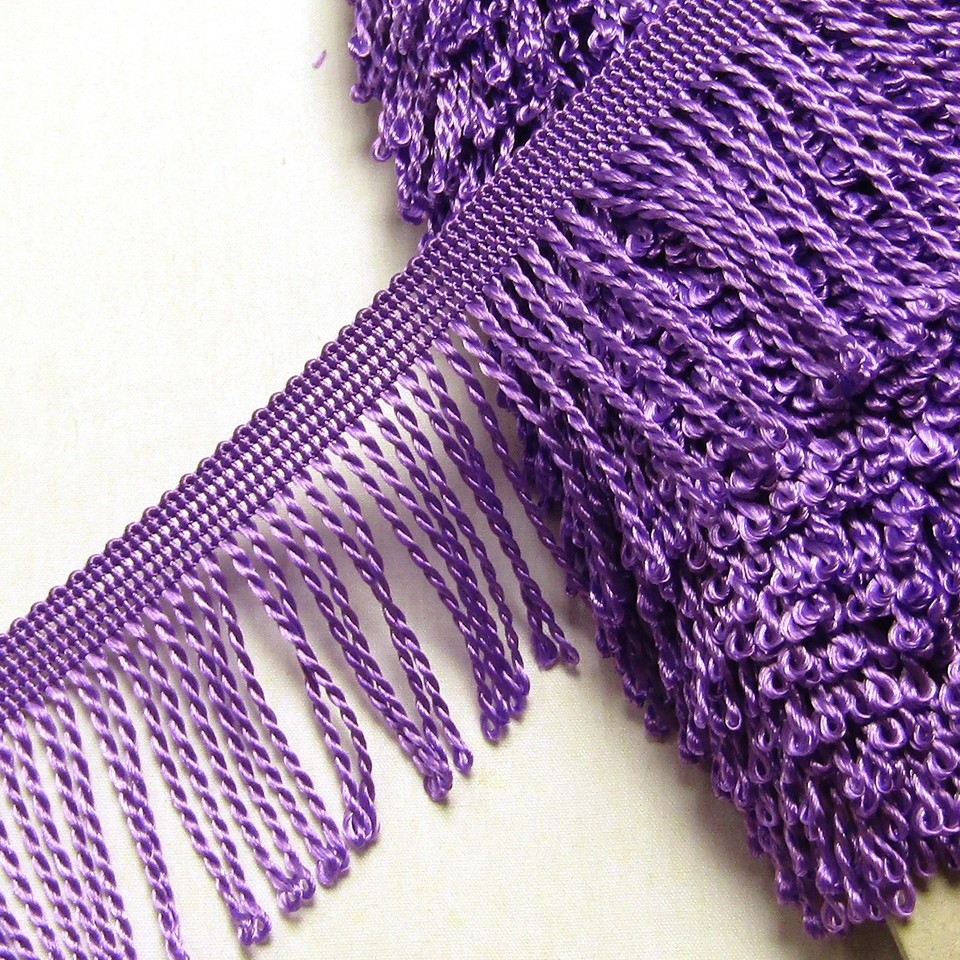 Fringe Tassel Looped Trim Bullion Fringing DRESS FRINGING 60 mm Tassels ...