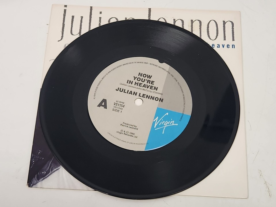 Julian Lennon Now You’re In Heaven Vinyl Record 7” | eBay