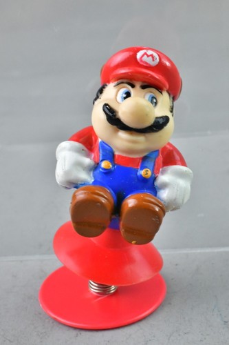 1989 Vintage Nintendo Super Mario Brothers Spring Popper Figure | eBay