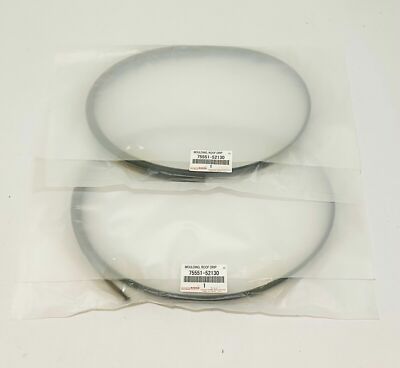 OEM TOYOTA 07-11 YARIS HATCHBACK ROOF DRIP SIDE FINISH MOULDING (2pc ...