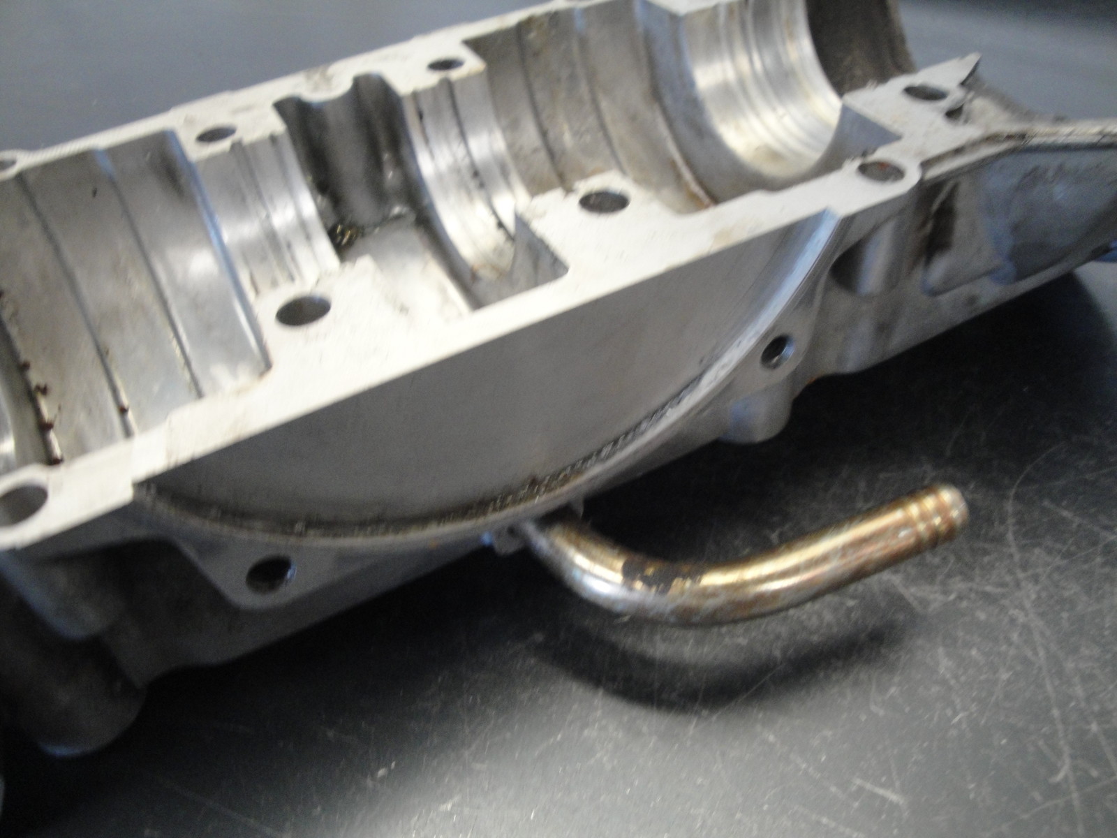 1992 92 SKI DOO 521 ROTAX SNOWMOBILE ENGINE CRANK CASE CRANKCASE HALF ...