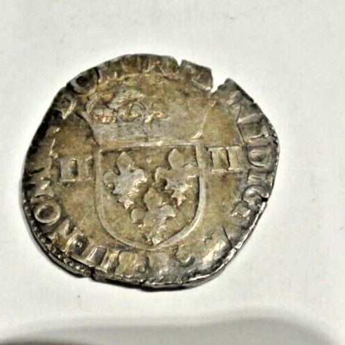 KING HENRI IV 1/4 ECU 1602 ANGERS SILVER coin | eBay