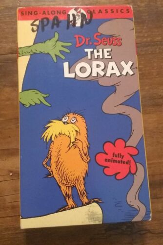 Dr Seuss Sing Along Classics The Lorax Vhs 1994 Fox Video Ebay
